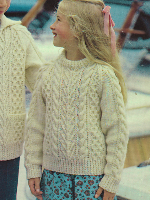 Ravelry: Cable Jumper pattern by Watmoughs Knitting Studio