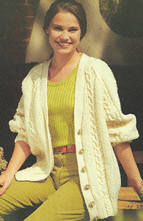 Ravelry: Lady's Aran Cardigan pattern by Glenwell Associates Ltd.