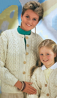 Ravelry: Round Neck Cardigan pattern by Lyric (Pattern Services) Ltd