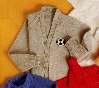 Ravelry: Double Knitting V-Neck Cardigan pattern by Watmoughs Knitting ...