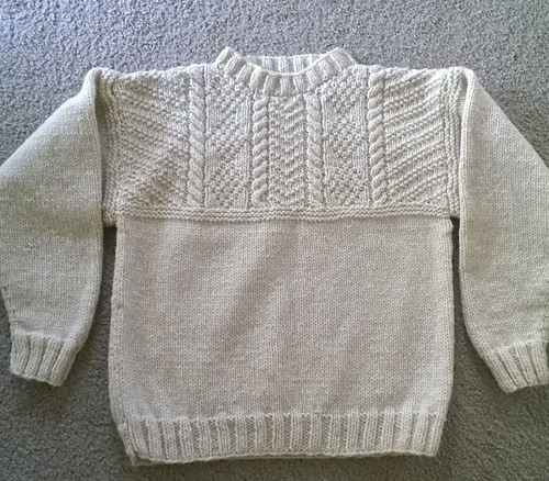 Ravelry: Child's Cornish Guernsey pattern by Lorna Jenkin