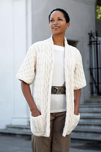 Ravelry: Long Cardigan with Pockets pattern by Patons