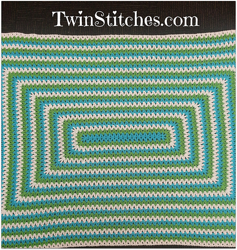 Ravelry: Wobbly Rectangles Blanket pattern by Jennifer Uribe