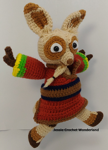 Ravelry: Master Shifu @ Kung Fu Panda pattern by Jessie Lin