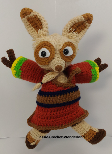 Ravelry: Master Shifu @ Kung Fu Panda pattern by Jessie Lin