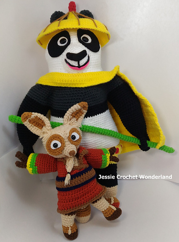 Ravelry: Master Shifu @ Kung Fu Panda pattern by Jessie Lin