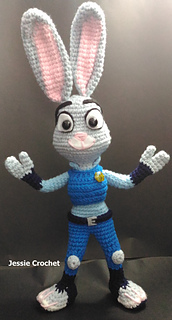 Ravelry: Judy Hopps @ Zootopia pattern by Jessie Lin