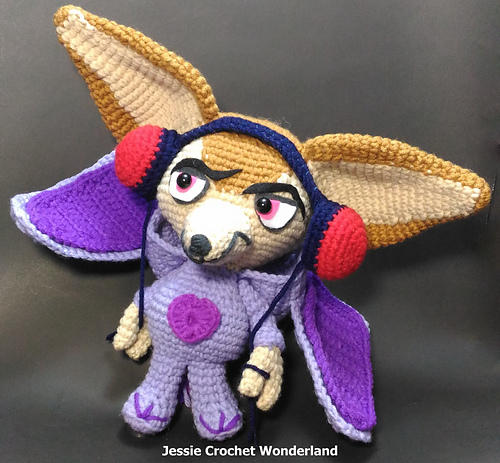 Ravelry: Little Finnick @ Zootopia pattern by Jessie Lin