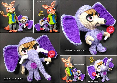 Ravelry: Little Finnick @ Zootopia pattern by Jessie Lin