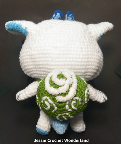 Ravelry: Komasan in Yo Kai Watch pattern by Jessie Lin