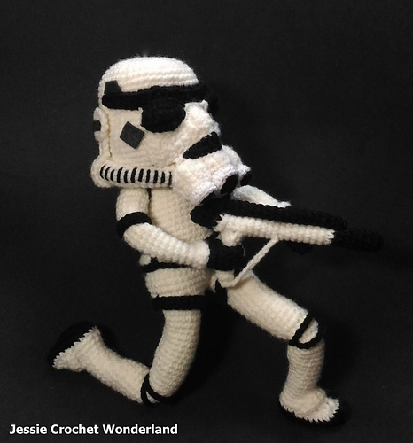 Ravelry: Stormtrooper 2018 pattern by Jessie Lin