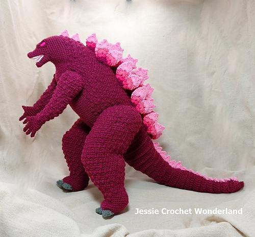 Ravelry: Red Godzilla pattern by Jessie Lin