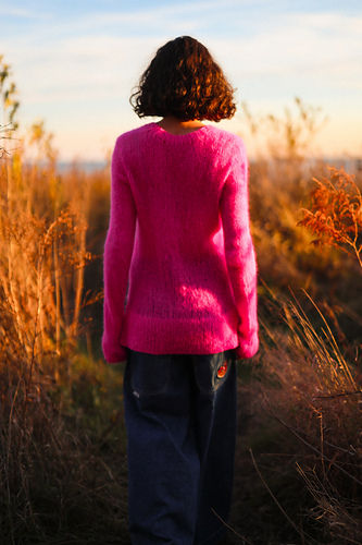 Ravelry: Sheer Fluff Sweater pattern by Jessie Maed Designs