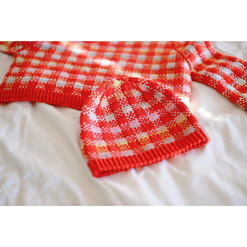 Ravelry: Gr8 Gingham Hat pattern by Jessie Maed Designs