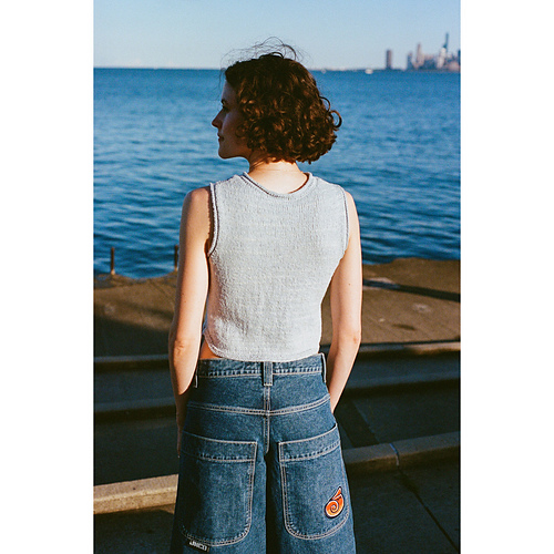 Ravelry: Rolled Edge Tank pattern by Jessie Maed Designs