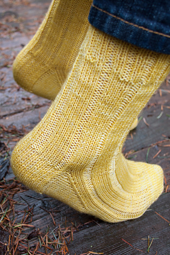 Finished Pair of Adaptive Infinitely Adjustable Socks with RavensWood ...