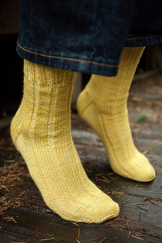 Finished Pair of Adaptive Infinitely Adjustable Socks with RavensWood ...