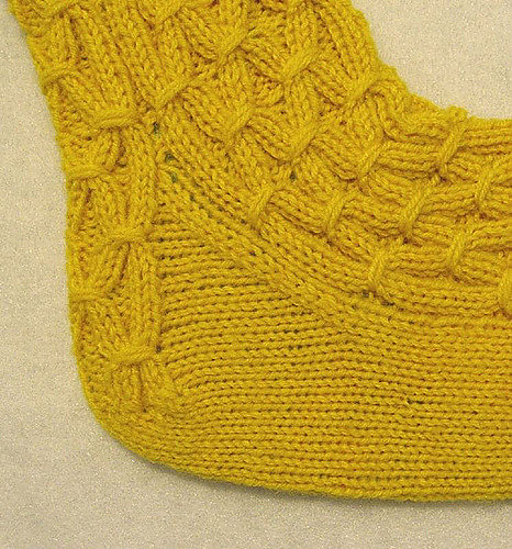 Ravelry: Spun Gold Honeycomb Socks pattern by the Jewell's Handmades