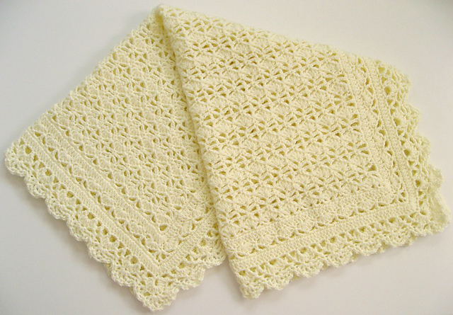Ravelry: Heirloom Lace Baby Afghan pattern by Terry Kimbrough