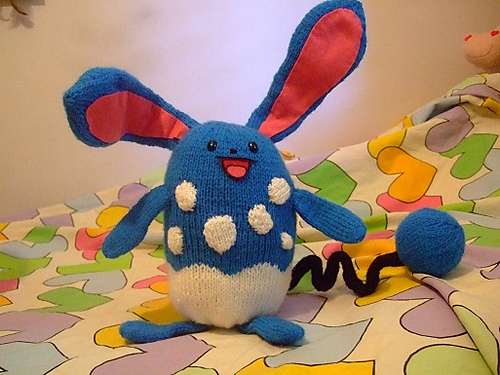 Ravelry: Pokemon - Azumarill pattern by Netta's Knits