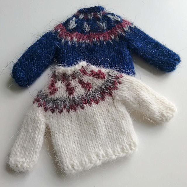 Ravelry: Little Lopapeysa pattern by Jenni Barrett