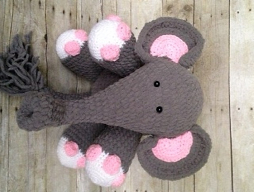 Ravelry: Stuffed Elephant pattern by Jamie Gray