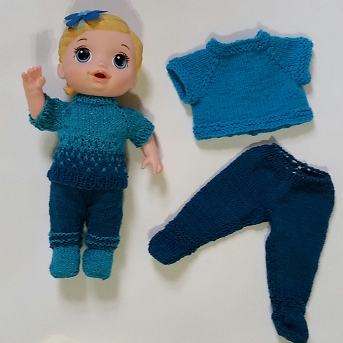 Ravelry: Simple Top for Baby Alive® pattern by Diana Lawson