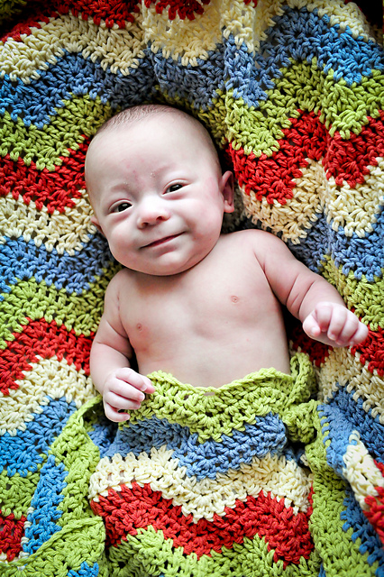 Ravelry: jhc1221's Zig zag crochet baby blanket