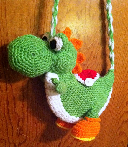 Ravelry: Yoshi Purse pattern by JHCrafter Custom Creations