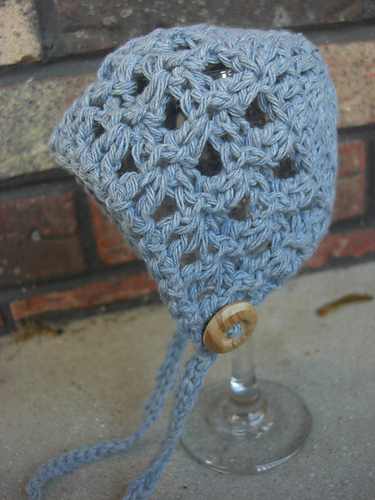 Ravelry: Criss Cross Bonnet pattern by All Tied Up In Knots