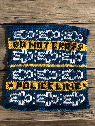 Ravelry: Crime scene chart pattern by Sandra Jäger