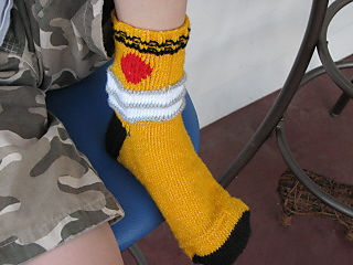 Ravelry: jjlrdomom's School Bus Socks