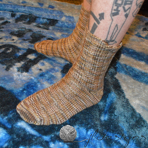 Ravelry: Andrew's Crew Socks pattern by Joanna Brandt