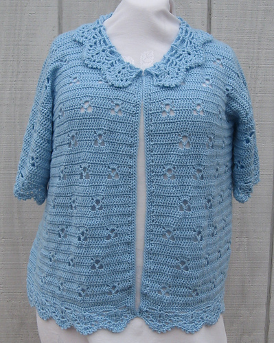 Ravelry: Short Sleeve Cardigan pattern by Kay Meadors