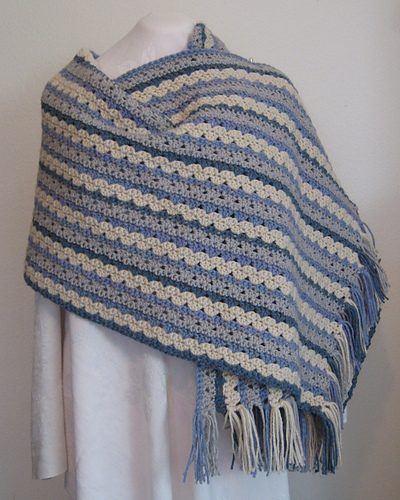 Ravelry: Moonrise Wrap pattern by jkh6419