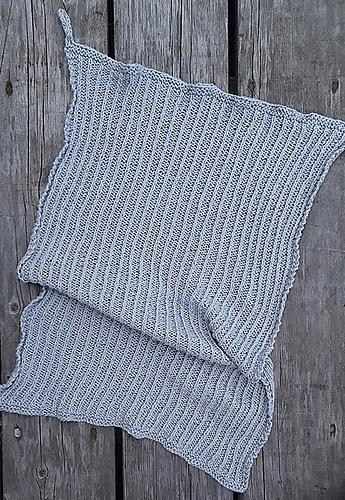 Ravelry: Twisted Rib Towel pattern by Jennifer Knight