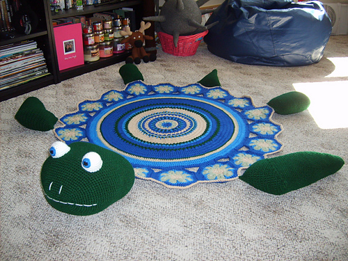 Ravelry: jld2247's Sea Turtle Rug