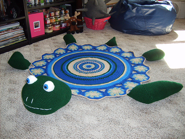 Ravelry: jld2247's Sea Turtle Rug