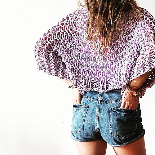 Ravelry: Go With The Flow Jersey Top pattern by Rustiknits Patterns