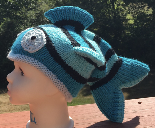 Ravelry: Hat #42 Fish Child Size pattern by J.G. Miller