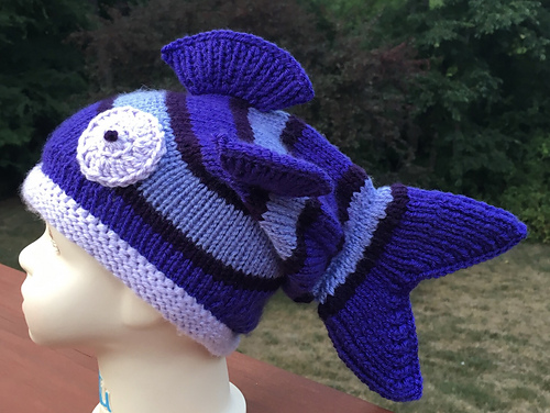 Ravelry: Hat #42 Fish Child Size pattern by J.G. Miller