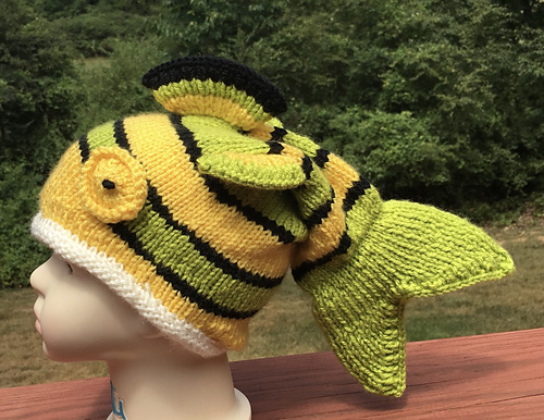 Ravelry: Hat #42 Fish Child Size pattern by J.G. Miller
