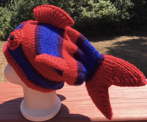 Ravelry: Hat #42 Fish Child Size pattern by J.G. Miller