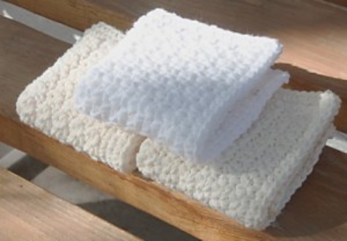 Ravelry: 3 Pretty Washcloths in Single Crochet pattern by Corinne Munger