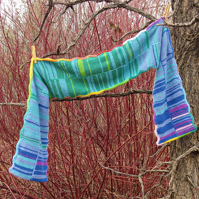 Ravelry: joansgarden's Min-Max Climate Change Scarf