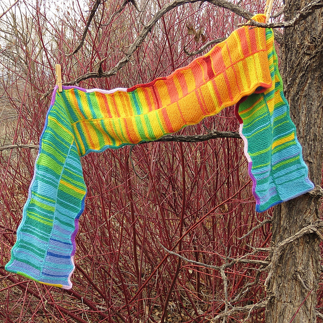 Ravelry: joansgarden's Min-Max Climate Change Scarf