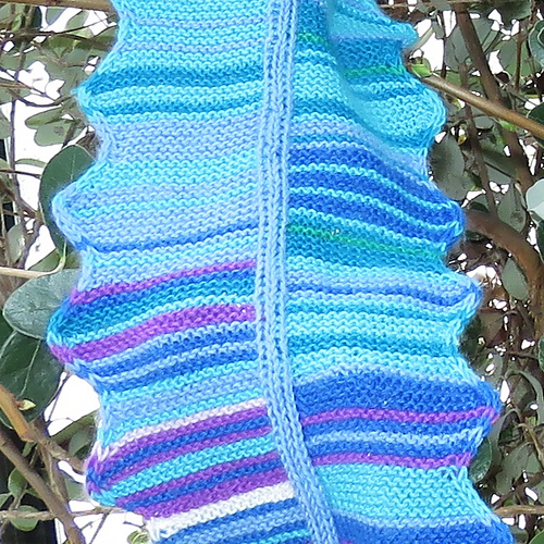 Ravelry: Climate Change Scarf pattern by Joan Rowe