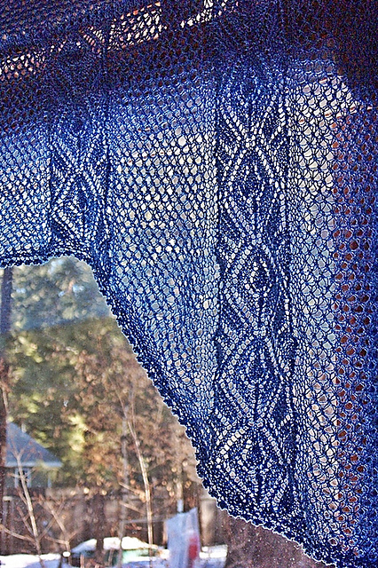 Ravelry: joansgarden's Rosebud Lace curtain