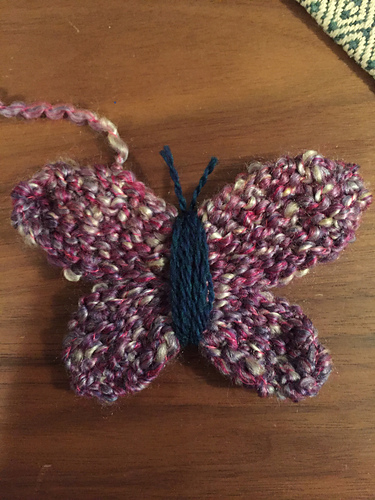 Ravelry: Marianna's Easy Little Knitted Butterflies pattern by marianna mel