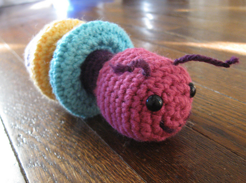 Ravelry: Caterpillar Baby Toy pattern by Lion Brand Yarn